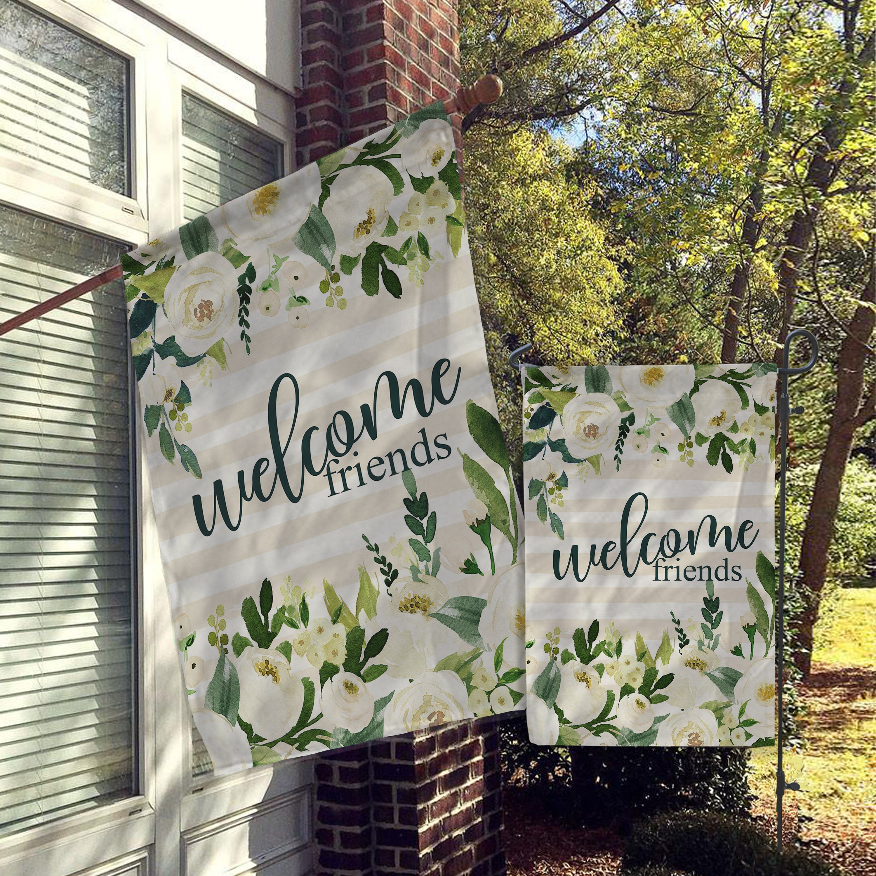 Welcome Flag – BOUTIQUE MONOGRAM