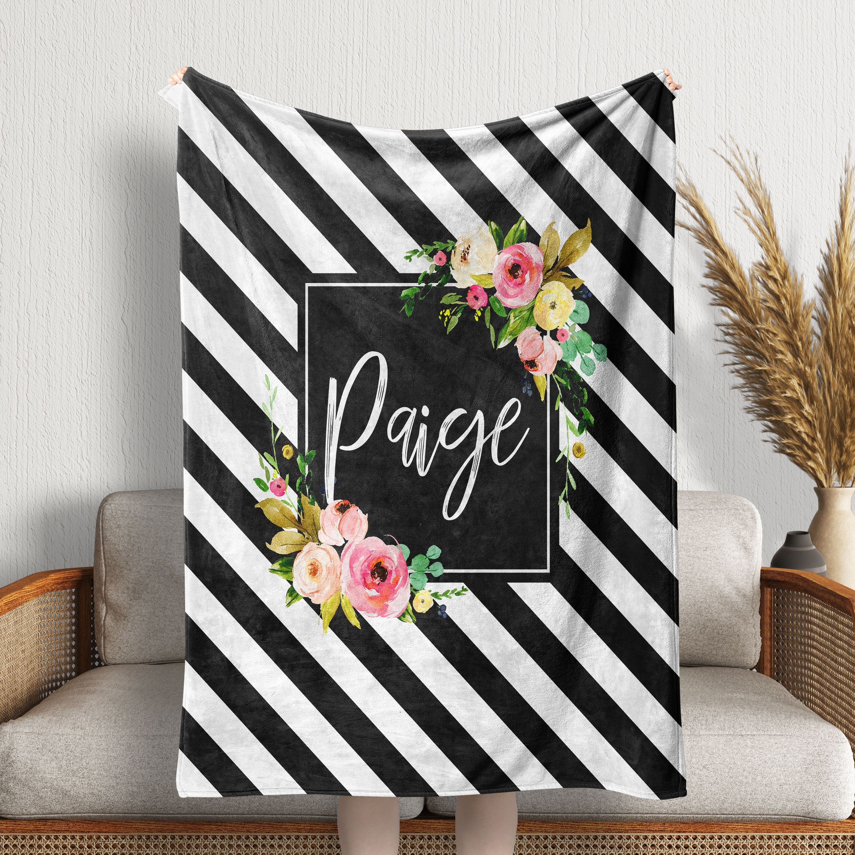 Personalized Blanket – BOUTIQUE MONOGRAM
